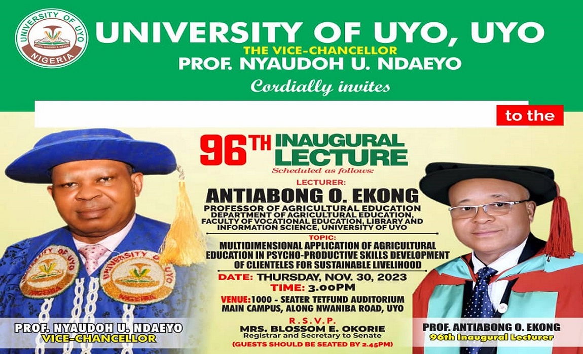 University Of Uyo – University of Uyo-Vision:To be a centre of academic ...