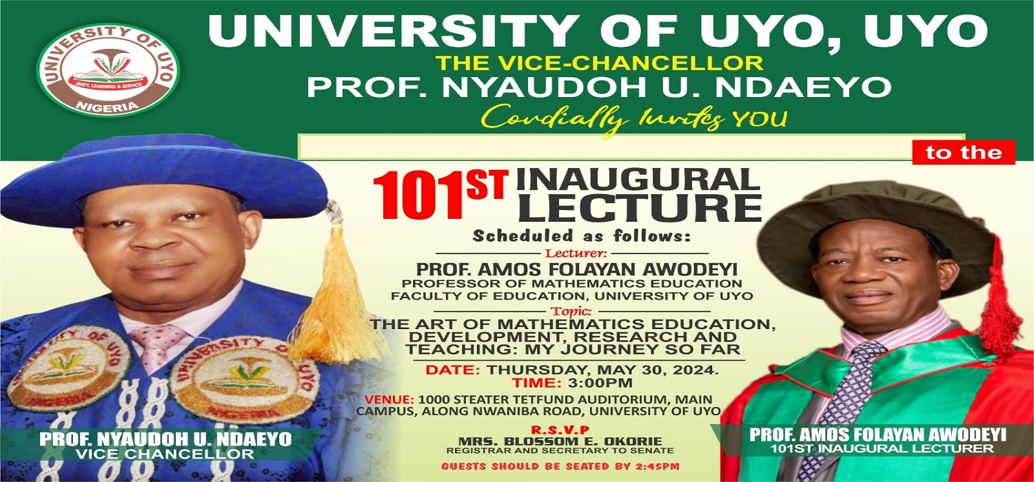 University Of Uyo – University of Uyo-Vision:To be a centre of academic ...